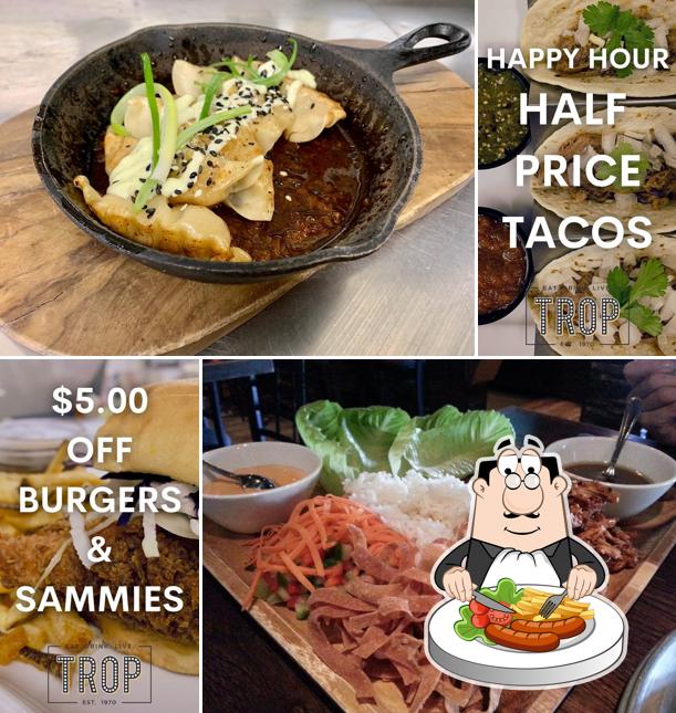 The Trop Bar & Grill in Calgary - Restaurant menu and reviews