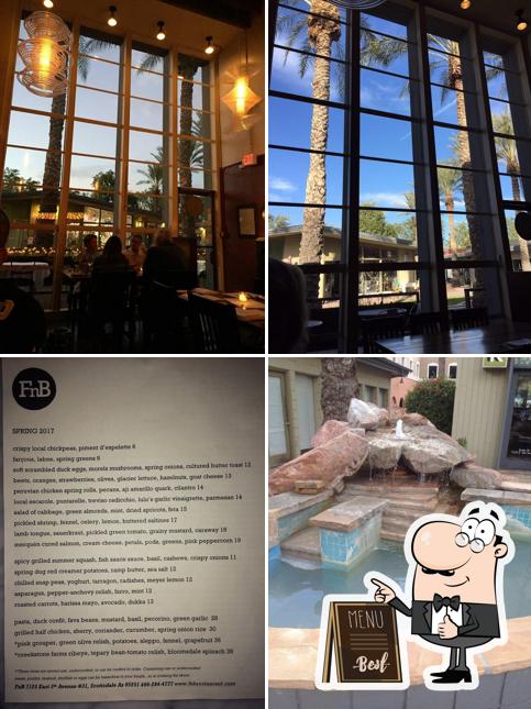 FnB Restaurant in Scottsdale - Restaurant menu and reviews
