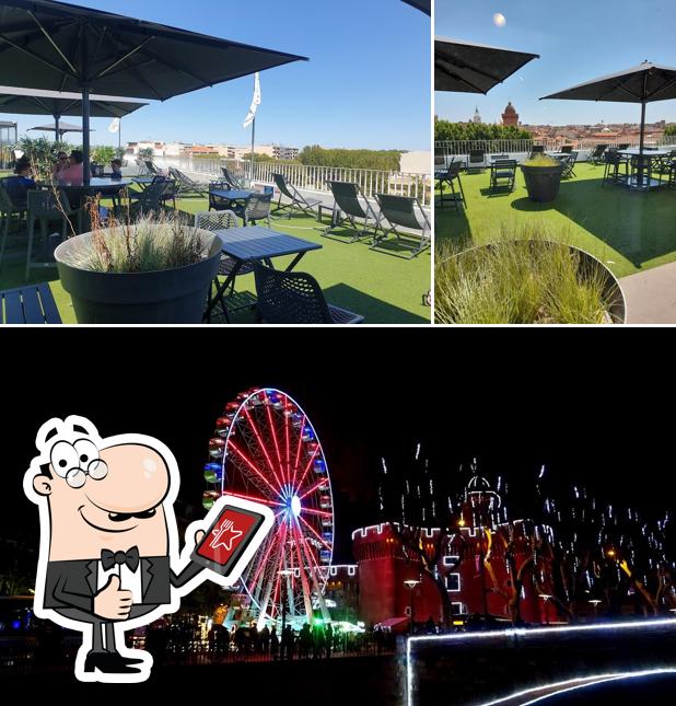 ROOFTOP Galeries LAFAYETTE pub & bar, Perpignan - Restaurant reviews