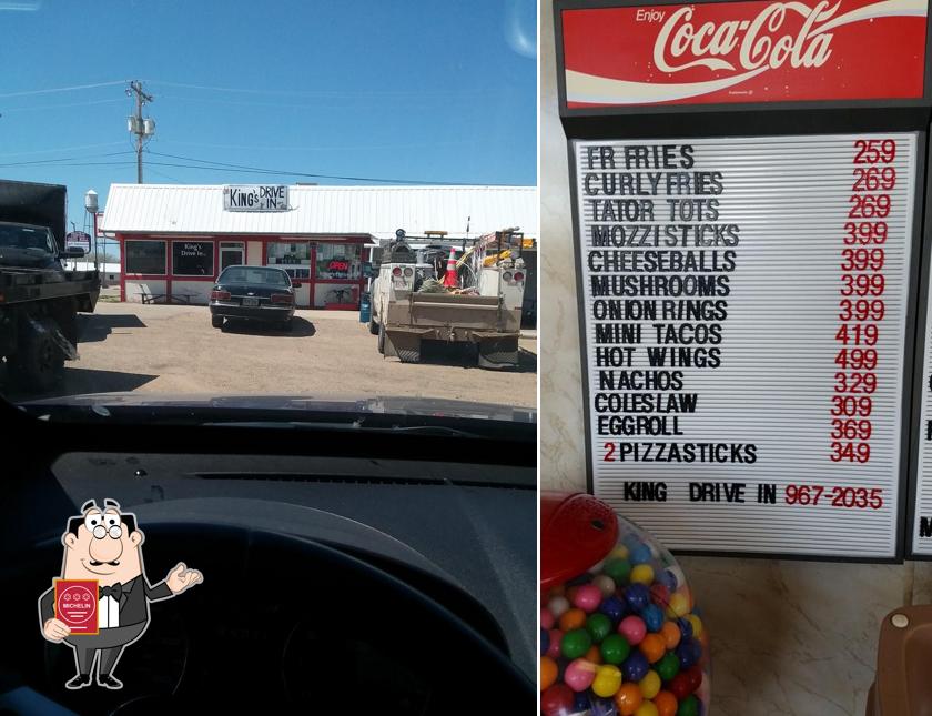 Kings Drive- In, Faith - Restaurant menu, prices and reviews