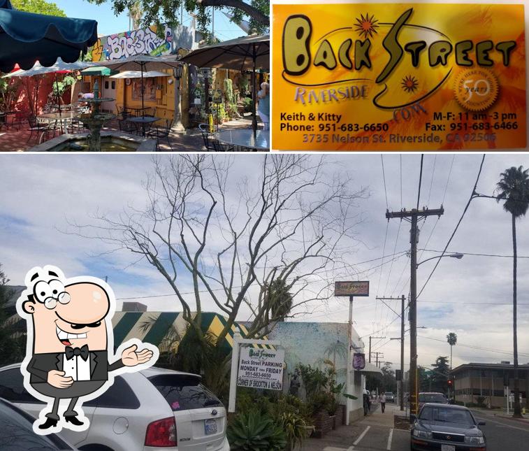 Backstreet in Riverside - Restaurant menu and reviews