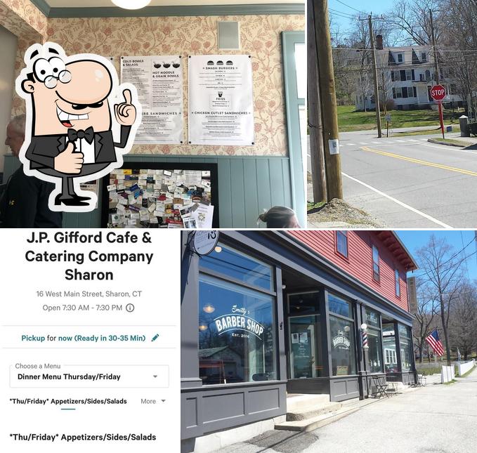 J.P. Gifford Café and Catering Co. in Sharon - Restaurant menu and reviews