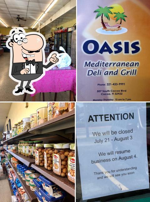 Oasis Market & Cafe in Cocoa - Restaurant menu and reviews