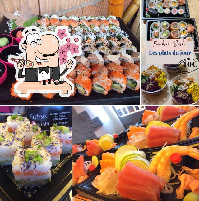 Fuchsia Sushi restaurant, Sélestat, Rte de Strasbourg - Restaurant menu ...