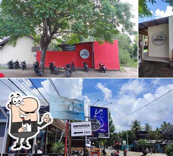 Indonesia Backpacker Hostels Lombok, Kuta - Restaurant menu, prices and ...