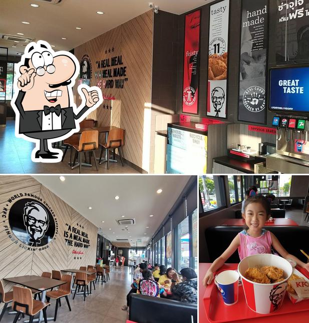 KFC restaurant, Bangkok, PTT, Chalermprakiat (DT - Restaurant reviews