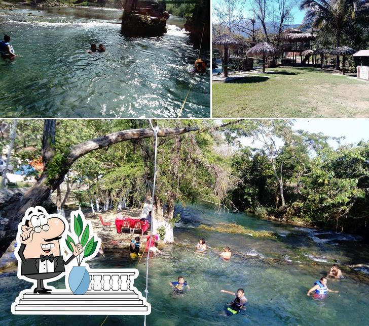 Hotel y Balneario Rincon Campestre, Tamasopo - Menú del restaurante ...