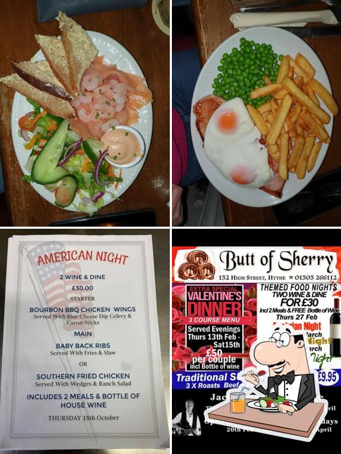 The Butt Of Sherry in Hythe - Restaurant menu and reviews