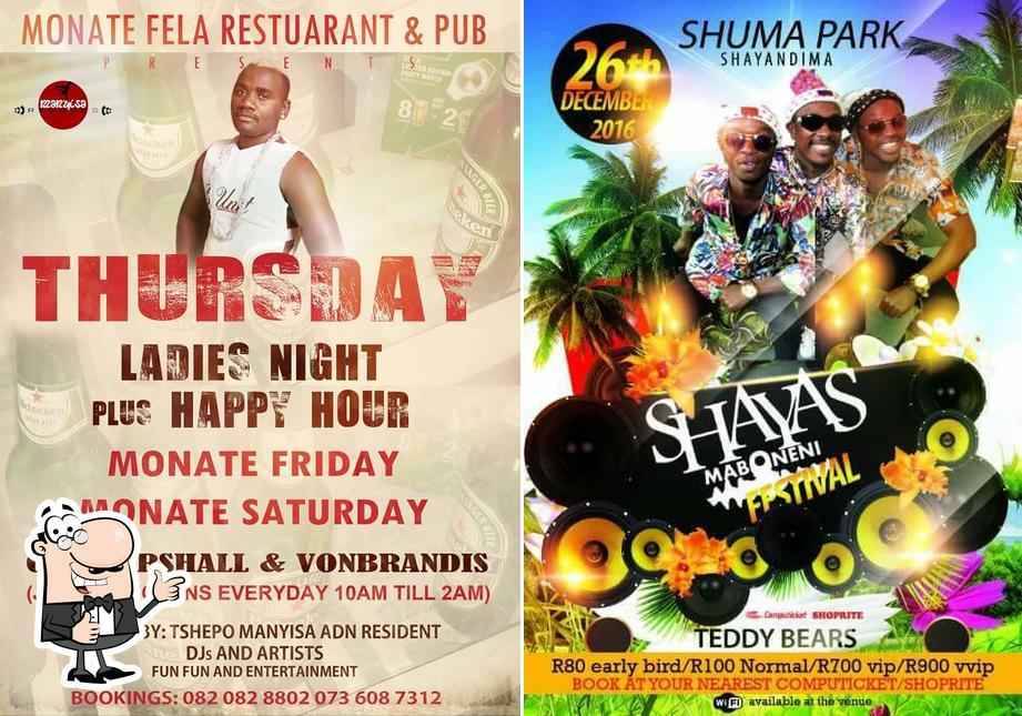 MONATE FELA RESTAURANT AND BAR, Johannesburg - Restaurant menu, prices ...