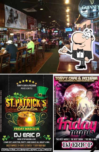 Tony's Cafe, Taneytown - Restaurant menu, prices and reviews