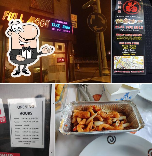 Full Moon, 50 Swinton Hall Rd in Manchester - Restaurant menu and reviews