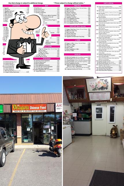 Dragon Chinese Food, Chatham-Kent - Restaurant menu, prices and reviews