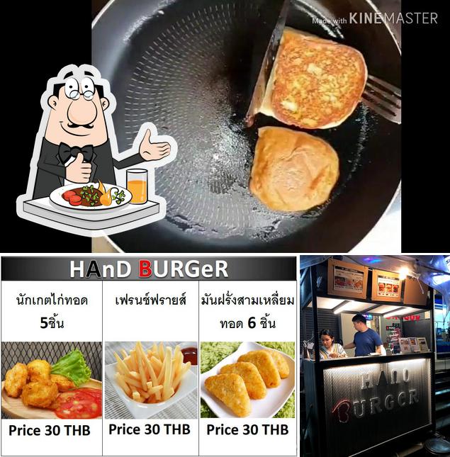 Hand Burger restaurant, Sisa Chorakhe Noi