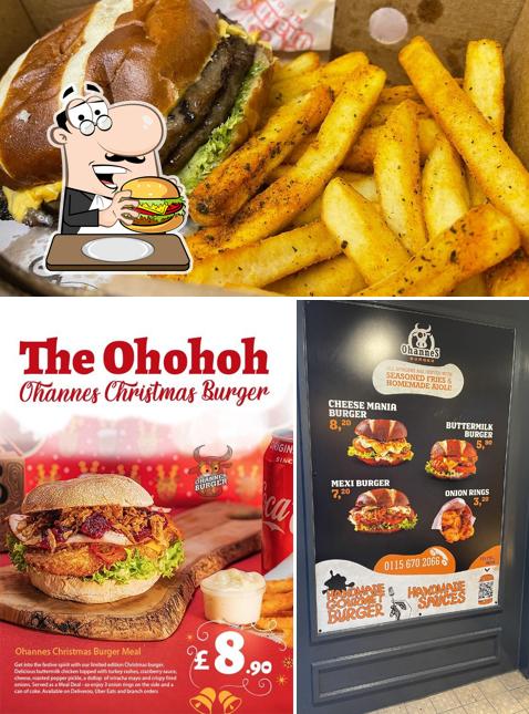 Ohannes Burger Hucknall in Nottingham - Restaurant menu and reviews