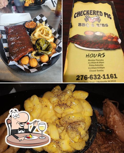 Checkered Pig BBQ & Ribs in Martinsville - Restaurant menu and reviews