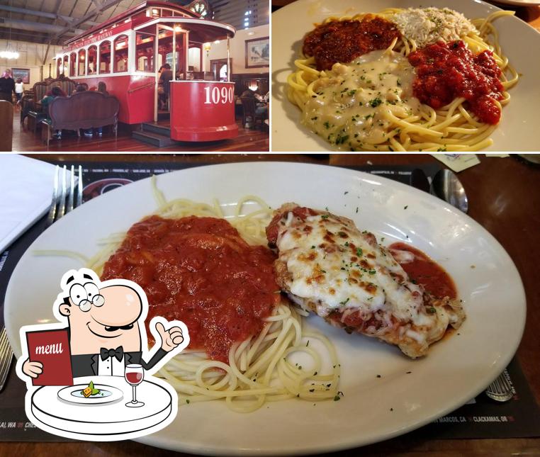 The Old Spaghetti Factory, Riverside - Restaurant menu, prices and reviews