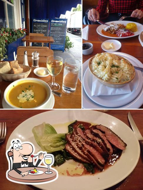 Grumbles in London - Restaurant menu and reviews