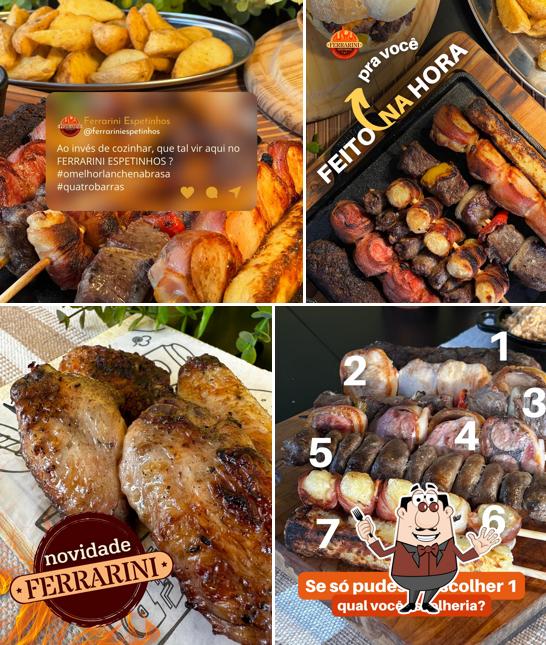 Espetinhos Ferrarini, Quatro Barras - Menu do restaurante, preços e ...