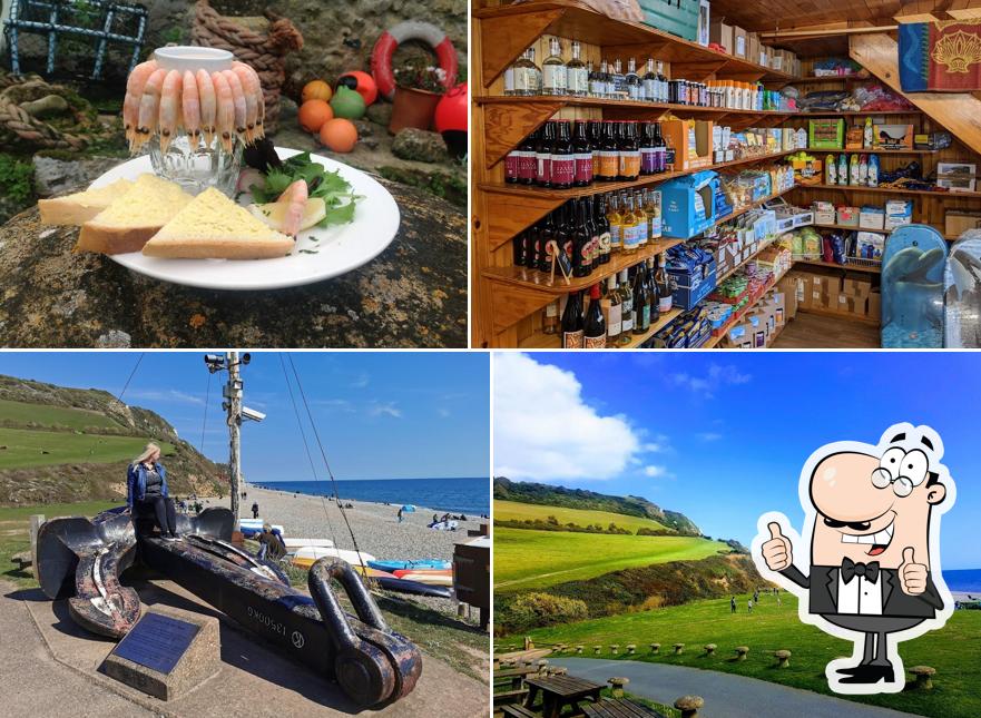 The Sea Shanty Beach Cafe & Shop in Branscombe - Restaurant menu and ...