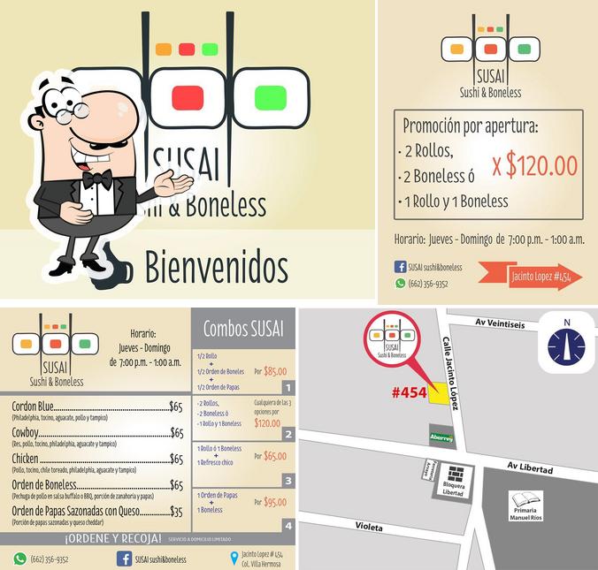 SUSAI Sushi & Boneless, Hermosillo - Menú del restaurante, precios y ...