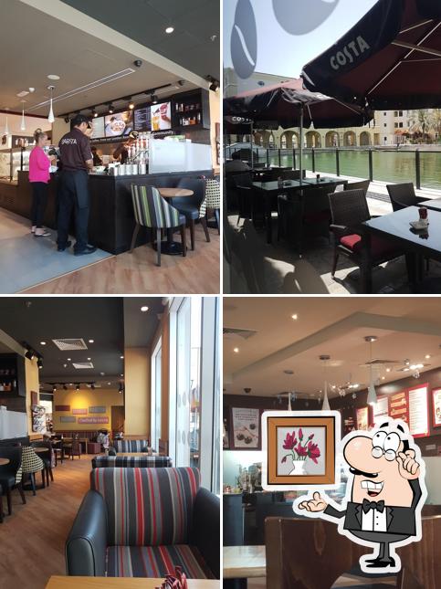 Costa Coffee cafe, Dubai, Premier Inn Hotel - Sheikh Mohammed Bin Zayed ...