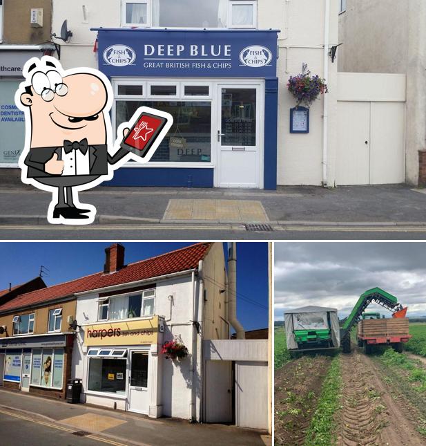 Deep Blue Fish & Chips, Market Weighton - Restaurant menu, prices and ...