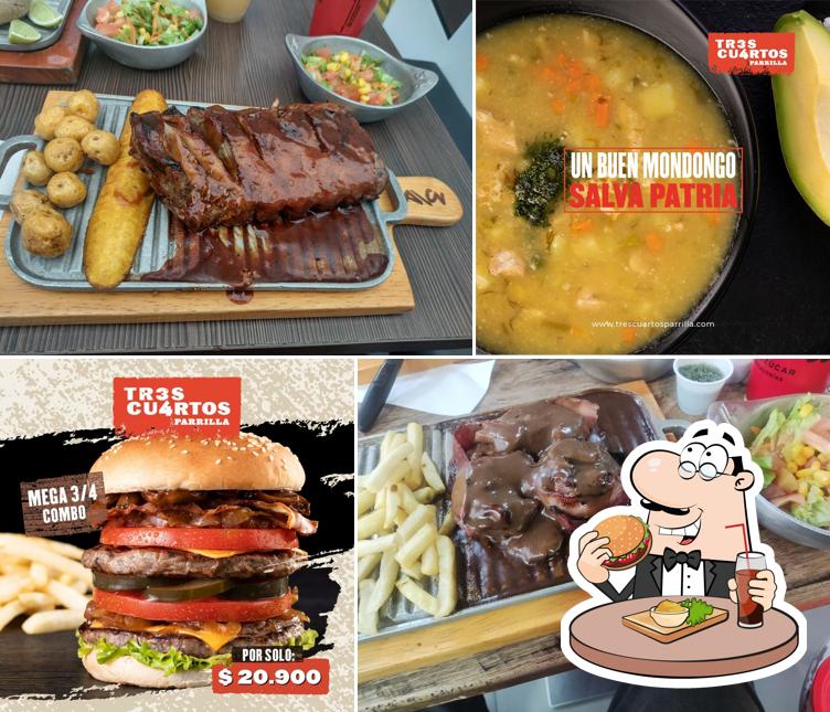 Tres Cuartos Parrilla Diver Plaza, Bogotá - Restaurant menu, prices and ...