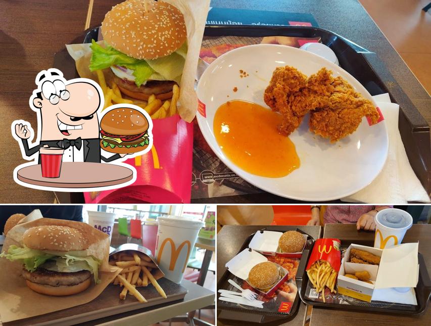 McDonald's restaurant, Samnak Kham, 55/1 ถ.กาญจนวณิช ต.สำนักขาม อ.สะเดา ...
