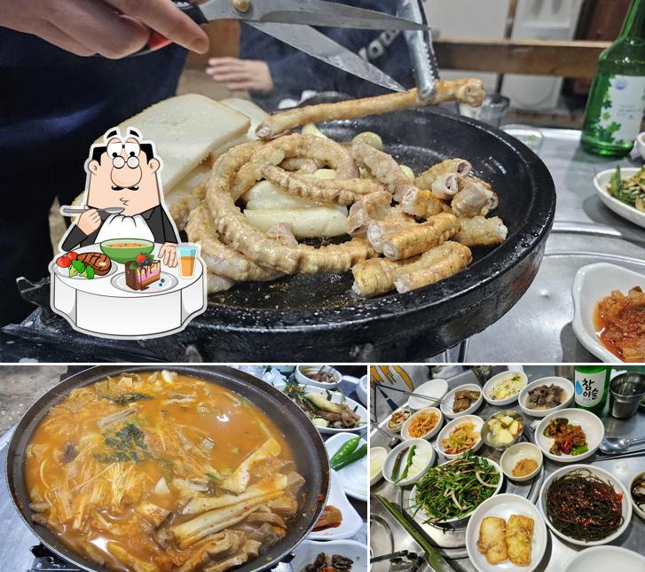 Grilled Beef Small Intestine & Braised Short Ribs, Jangseong-gun ...