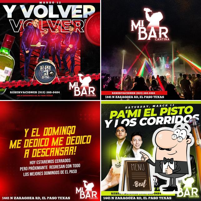 Mi Bar Cantina, El Paso - Restaurant menu, prices and reviews