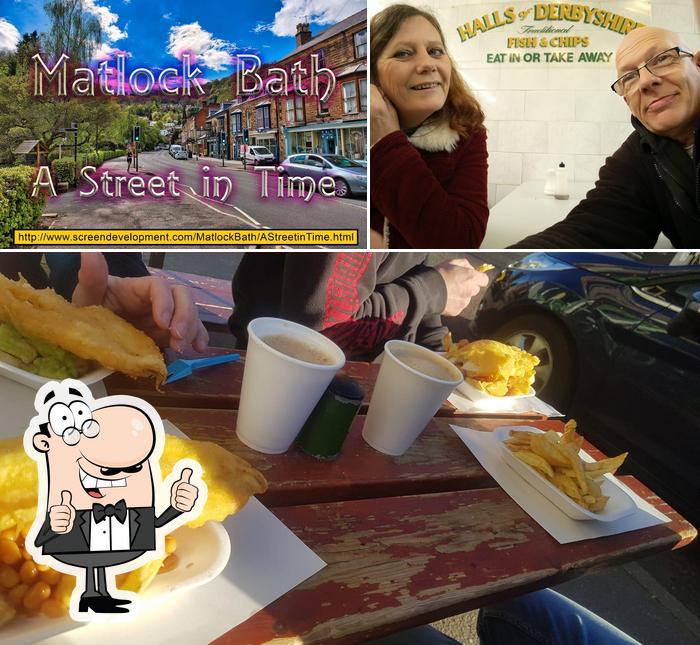 Hall's Traditional Fish & Chips, Matlock - Restaurant menu, prices and ...