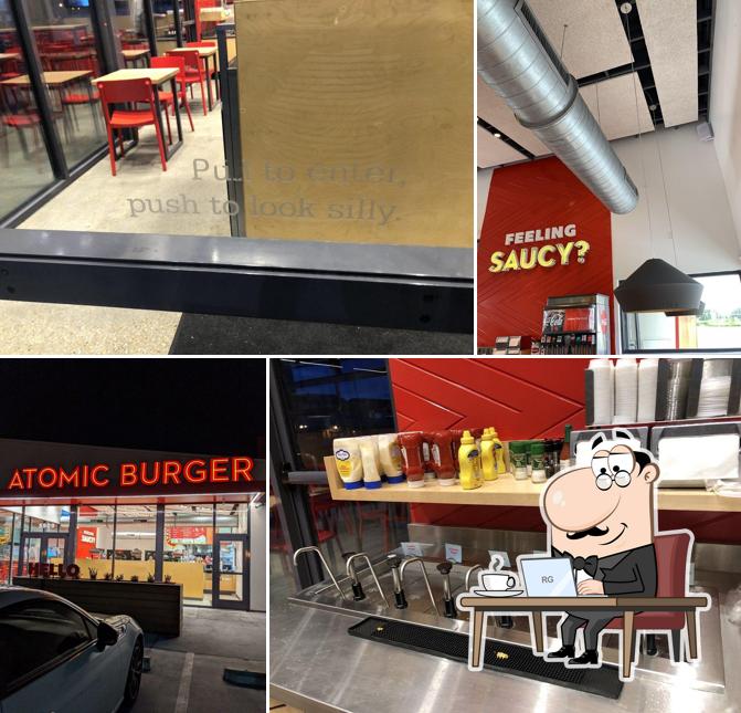 Atomic Burger, 5909 Creek Centre Dr in Baton Rouge - Restaurant menu ...