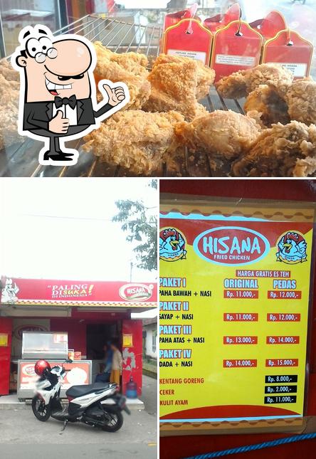 Hisana Fried Chicken Bandar Lor restaurant, Kediri