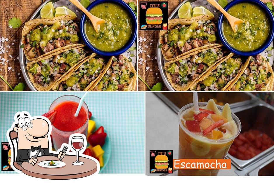Titi's Burger & Jugos y Licuados cafe, Leon