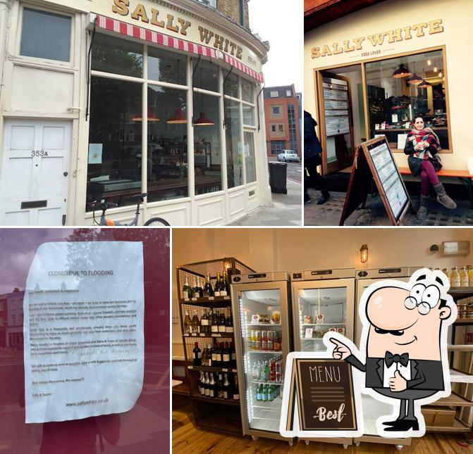 Sally White, 353 Kennington Rd in London - Restaurant menu and reviews