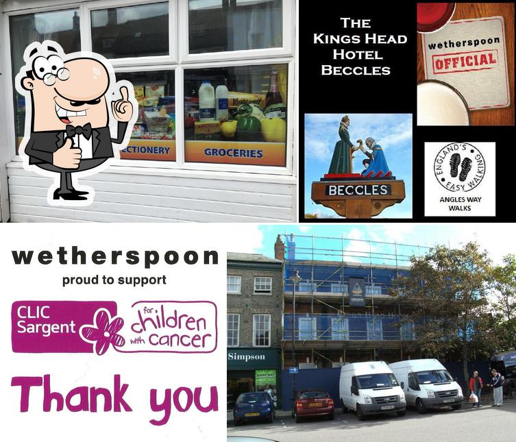 The Kings Head Hotel - J D Wetherspoon, Beccles - Restaurant menu ...
