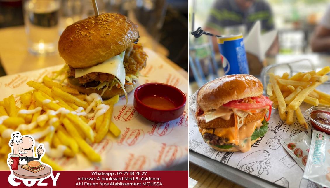 Cozy Burger Fès restaurant, Fes - Menu du restaurant et commentaires