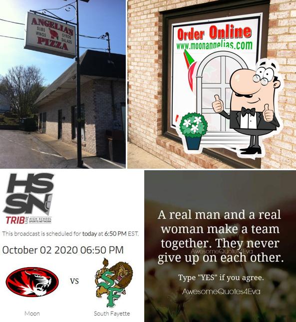 Angelia's Pizza, Moon - Restaurant menu, prices and reviews