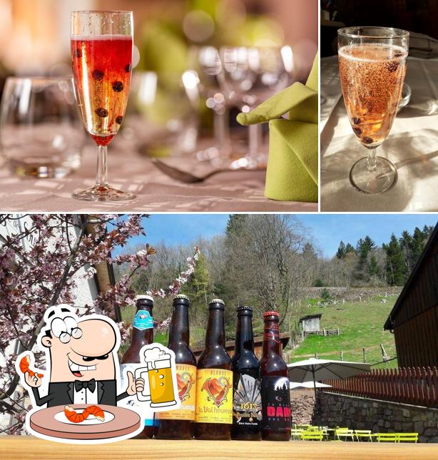 Auberge des Sources restaurant, Haut-du-Them-Château-Lambert, Le ...