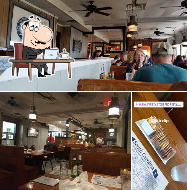 Marina Variety Store Restaurant, Charleston - Restaurant menu, prices ...