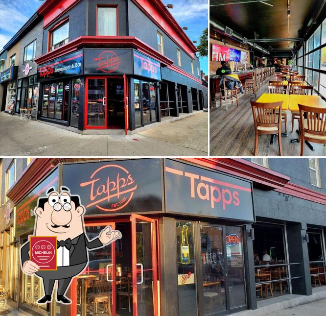 Tapps Restaurant & Bar, 561 Danforth Ave in Toronto - Restaurant menu and reviews