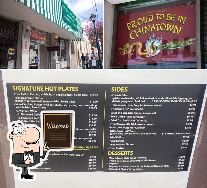 The Little Jewel of New Orleans in Los Angeles - Restaurant menu and ...
