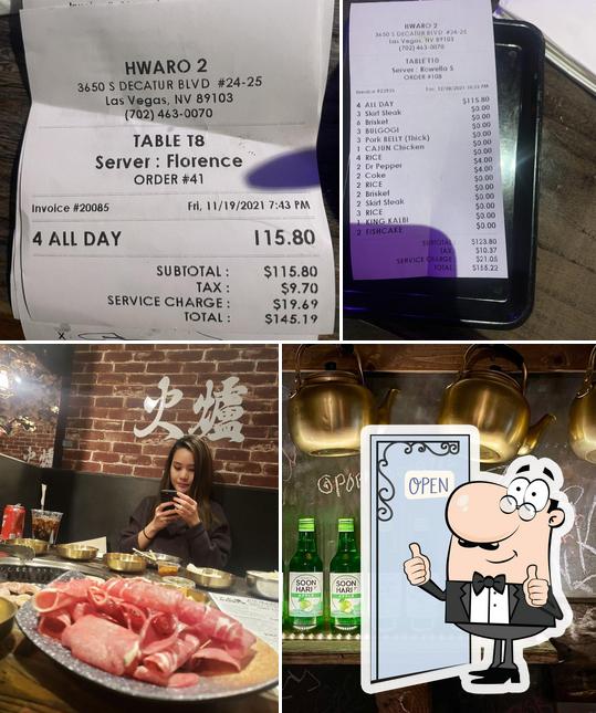 Hwaro 2, Las Vegas - Restaurant menu, prices and reviews