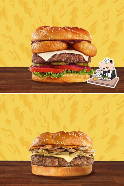 The Burger Den, 10430 Friars Rd in San Diego - Restaurant menu