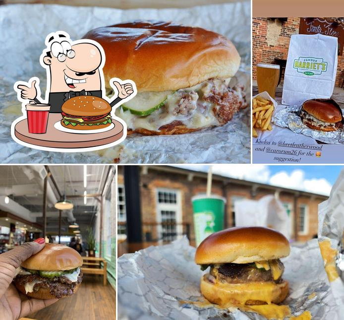 Harriet's Hamburgers #1, Optimist Hall, 1115 N Brevard St Stall #6 in ...