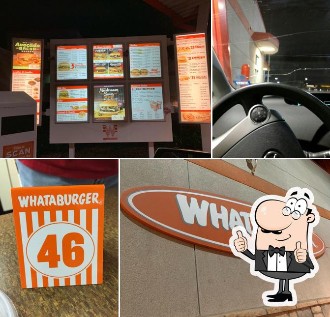 Comida rápida Whataburger, Dallas, Montfort Dr - Carta del restaurante ...