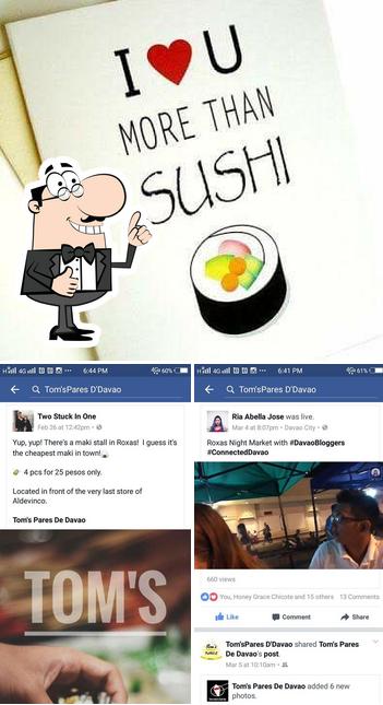 Tom's Pares De Davao pub & bar, Davao City - Restaurant reviews