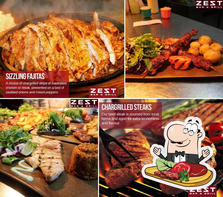 Zest Bar & Grill, Doncaster - Restaurant menu, prices and reviews