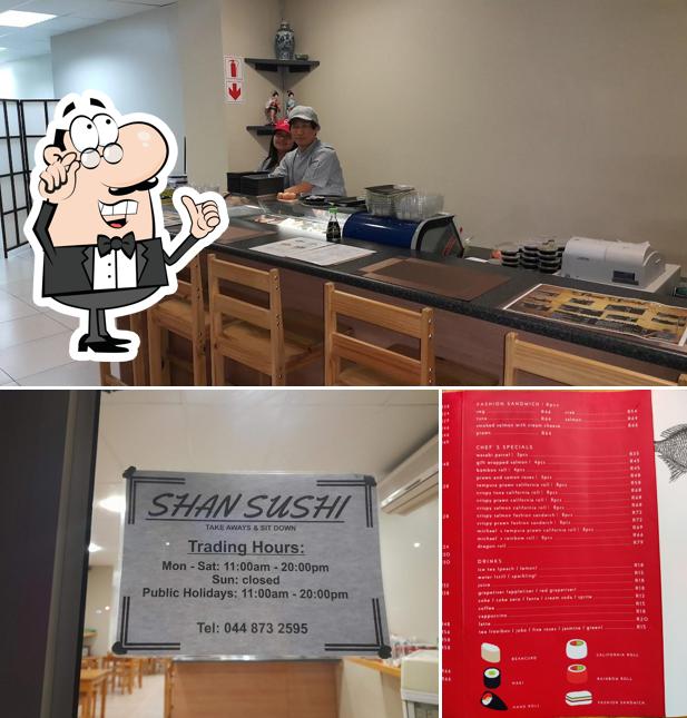 Shan Sushi, George - Restaurant menu, prices and reviews