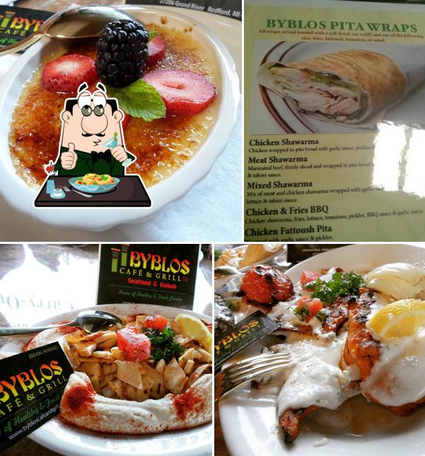 Byblos Cafe & Grill III, Redford Charter Township - Restaurant menu ...